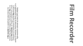 Computer Output Devices | PPT