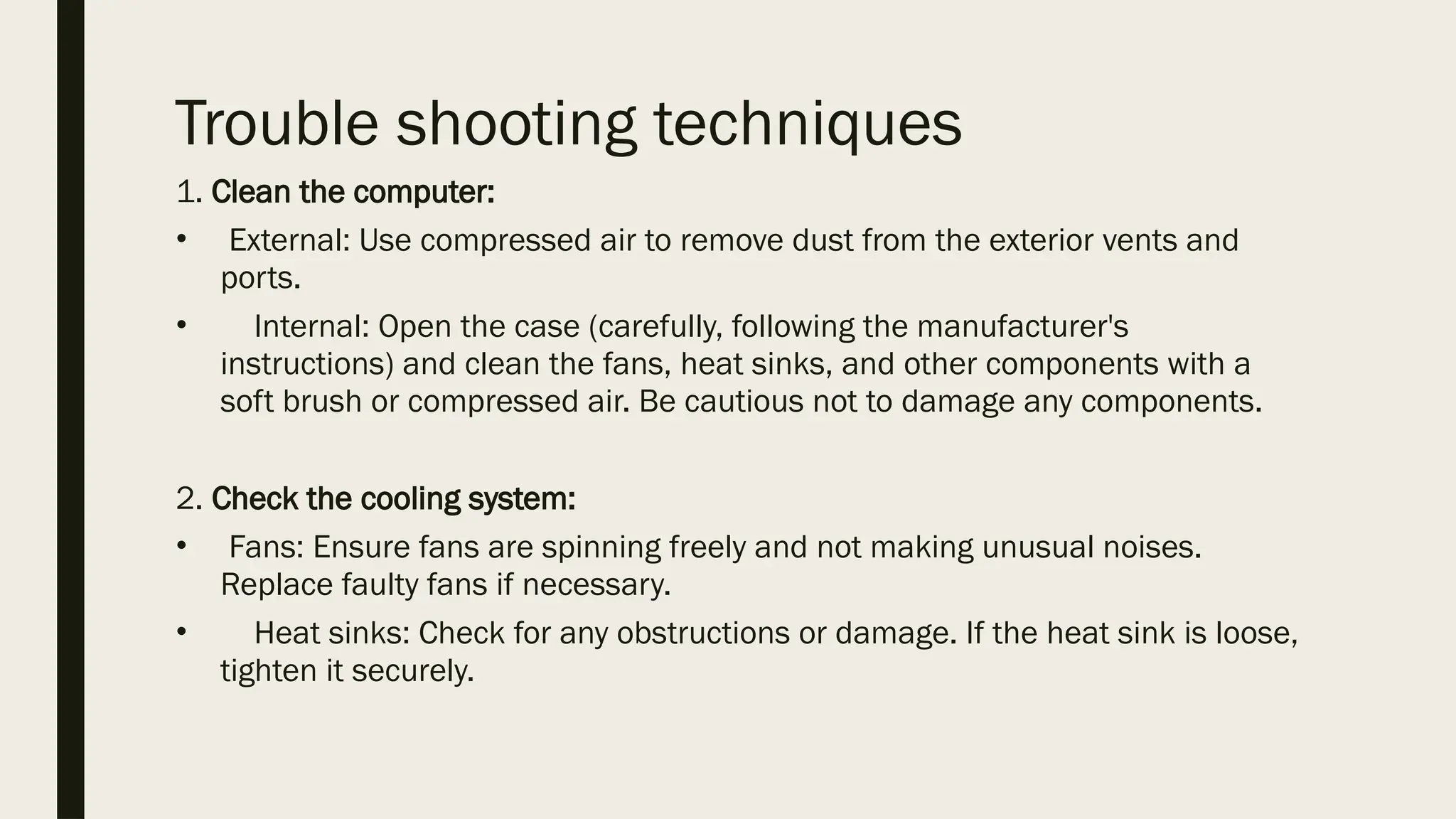 COMPUTER OVERHEATING AND TROUBLESHOOTING.pptx