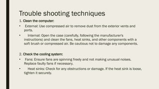 COMPUTER OVERHEATING AND TROUBLESHOOTING.pptx
