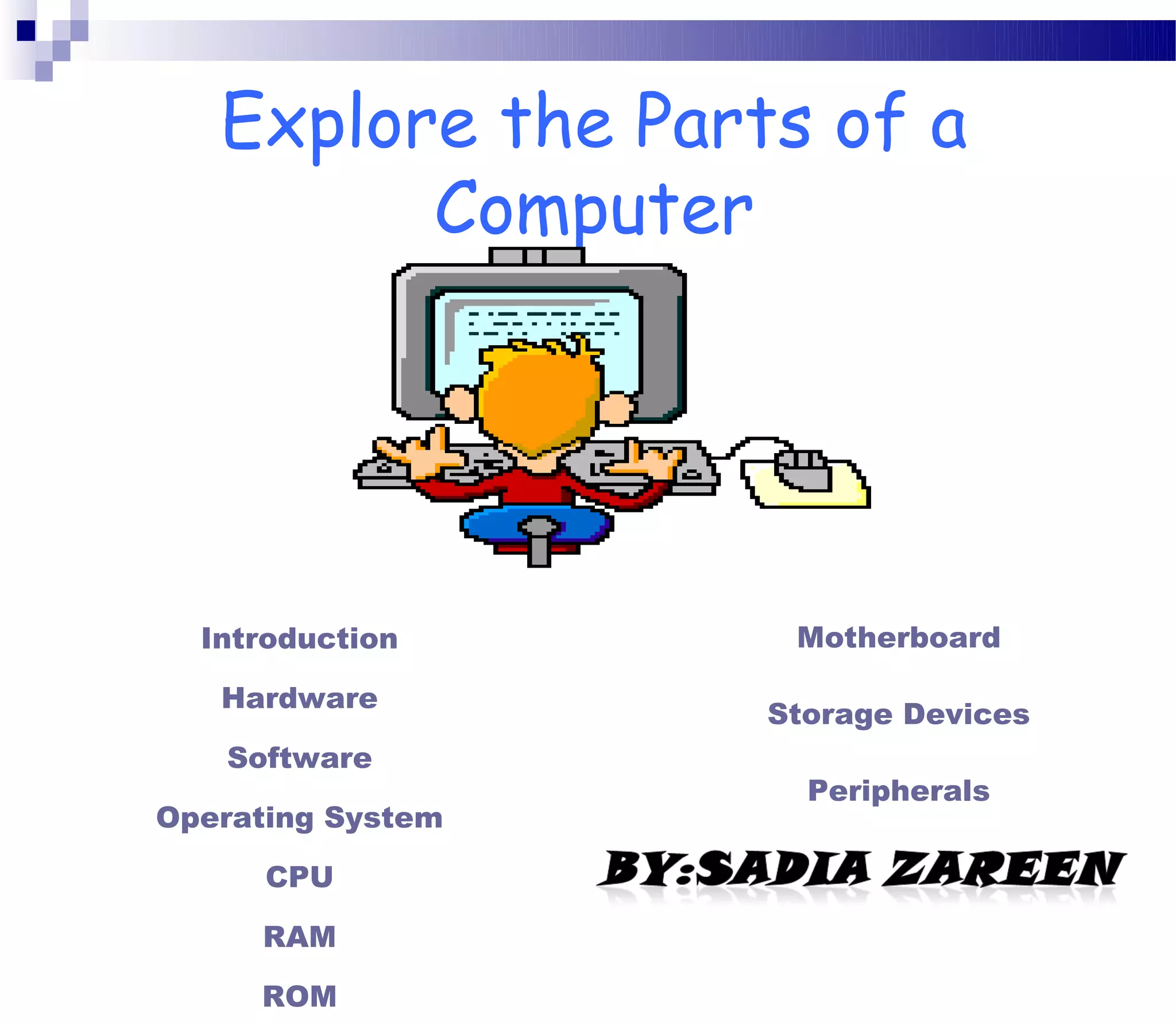 Computer parts. | PPT