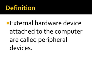 Computer parts & component | PPTX