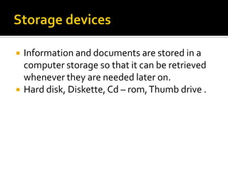 Computer parts & component | PPTX