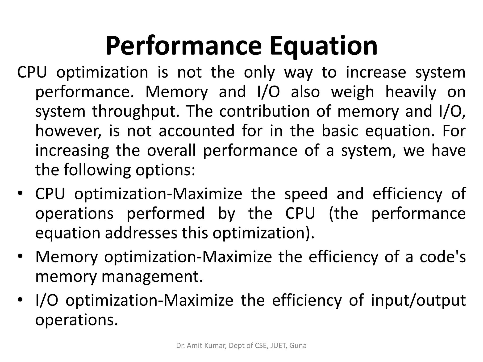 Computer performance | PDF