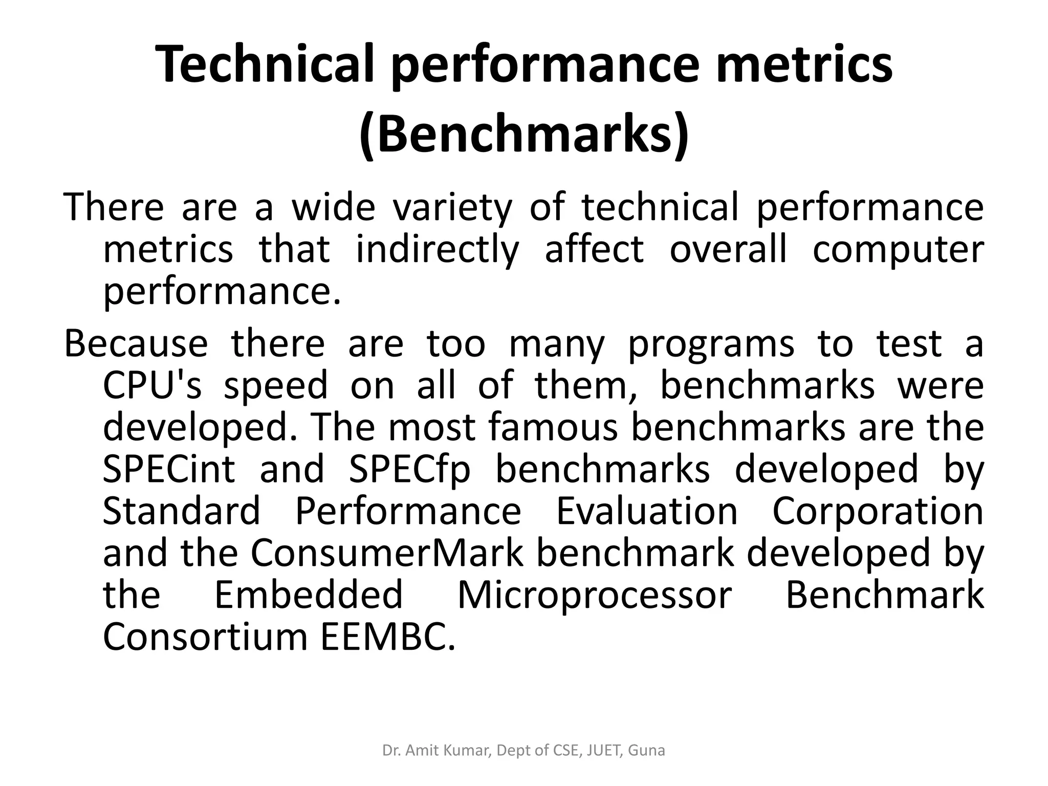 Computer performance | PDF