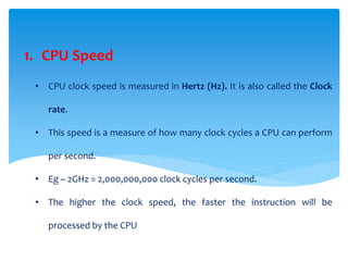 Computer performance | PPTX