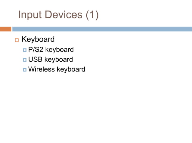 Computer Peripheral | PPT