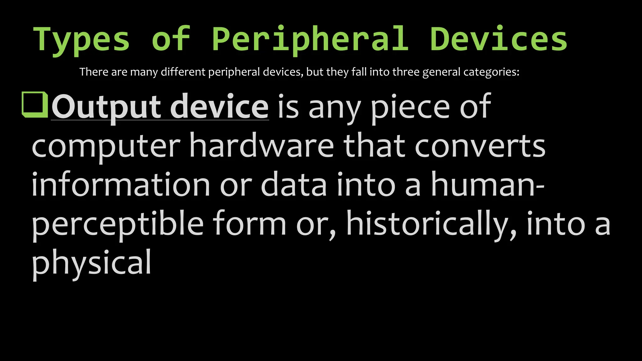 Introduction to Computer: Computer Peripheral Devices.pptx