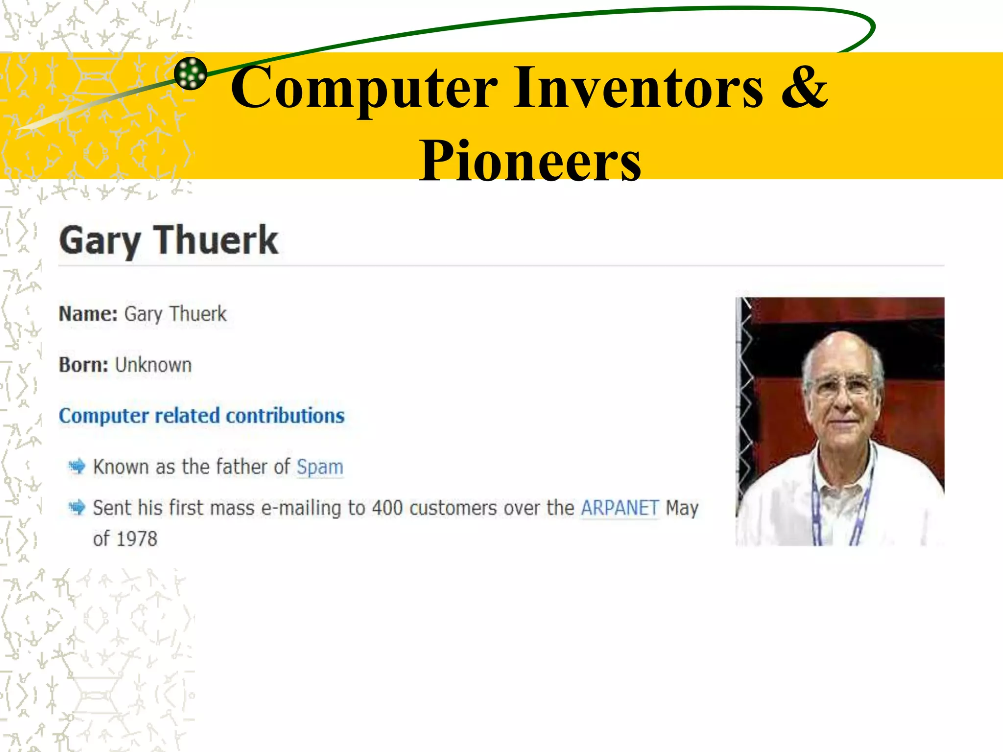 Computer Pioneers | PPT