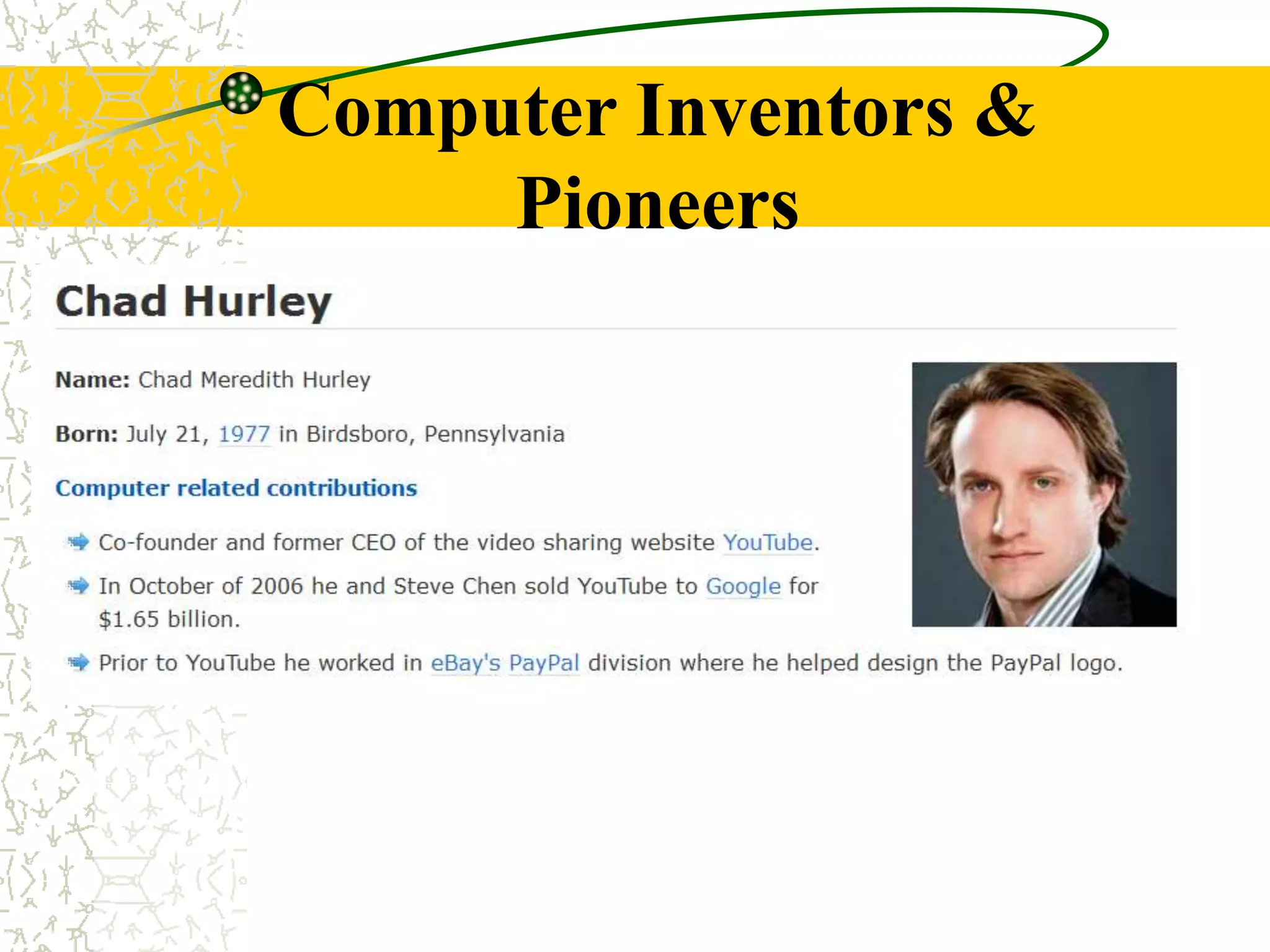 Computer Pioneers | PPT