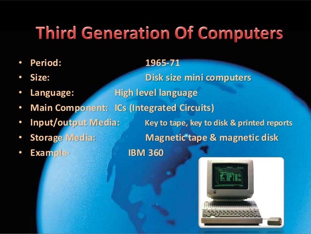 5 GENERATIONS OF COMPUTER