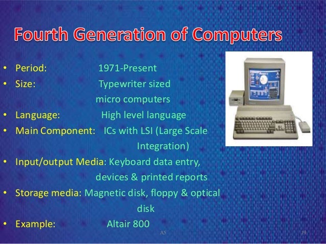 5 GENERATIONS OF COMPUTER