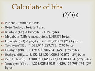 Secondary memory | PPTX