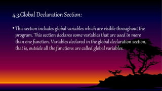 presentation on the topic: Introduction to the C language | PPT