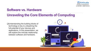 Software vs Hardware | PPTX