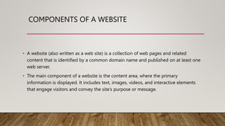 computer ppt on internet, web browser .. | PPT | Free Download