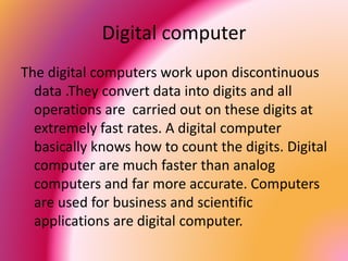 Computer ppt by ashish n akanksha | PPT