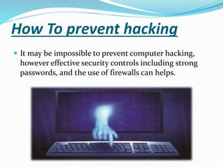 cyber security,need,security problem and types of cyber security | PPT