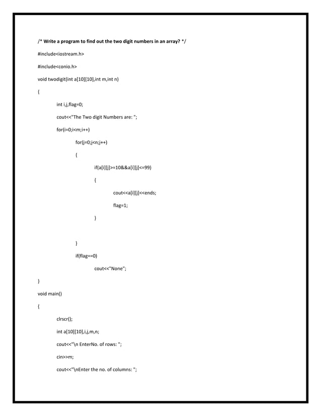 Computer practicals(part) Class 12 | PDF | Programming Languages | Computing