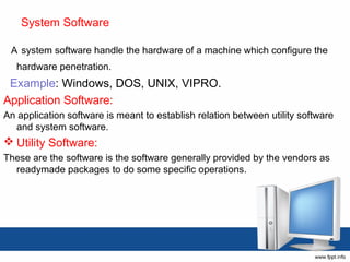 Basic introduction of computer | PPT | Computing | Technology & Computing