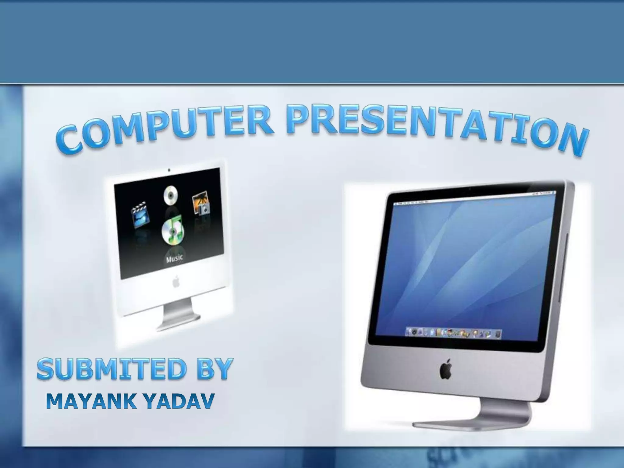 Computer Presentation | PPTX