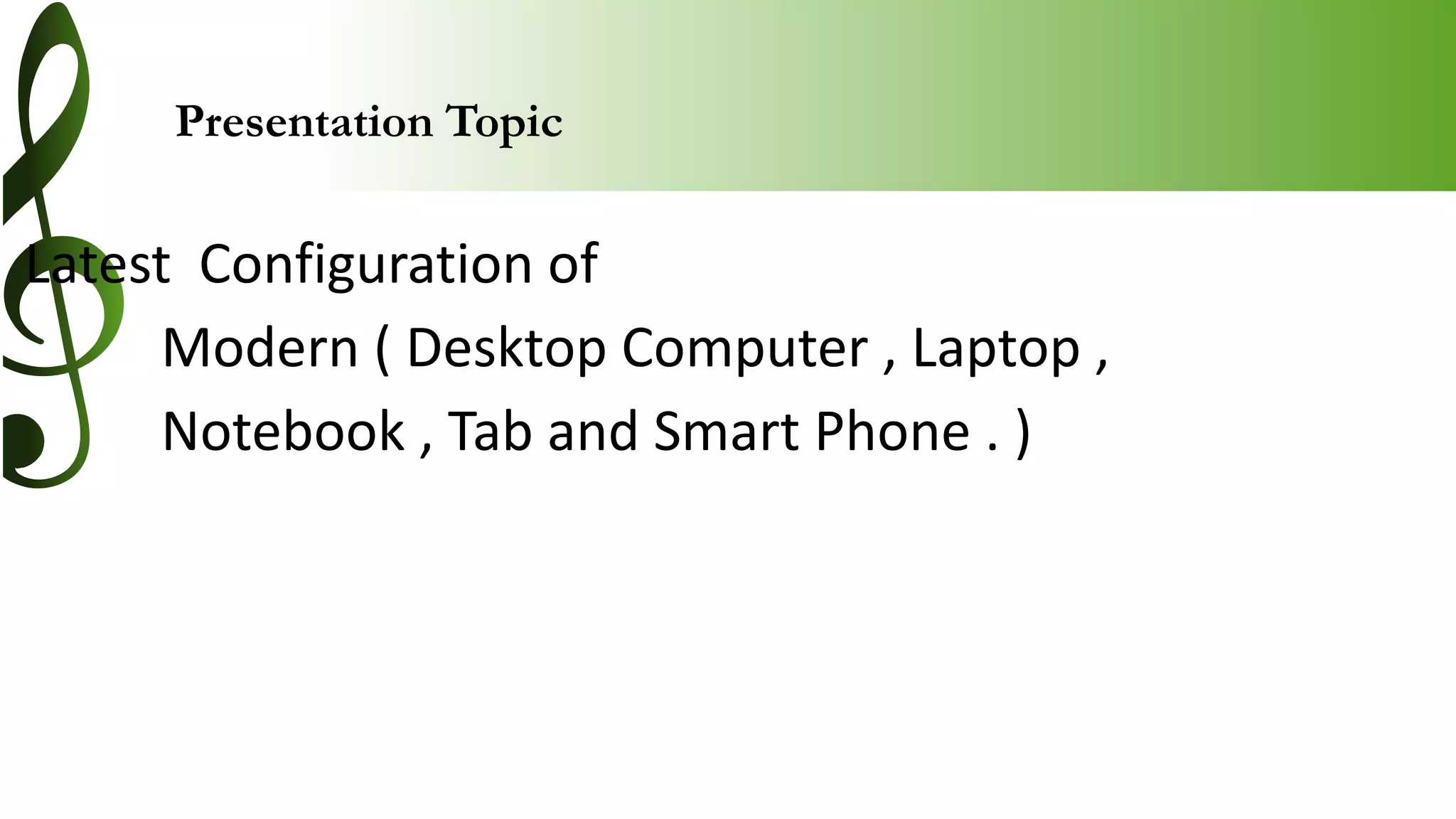 Computer presentation. | PPTX