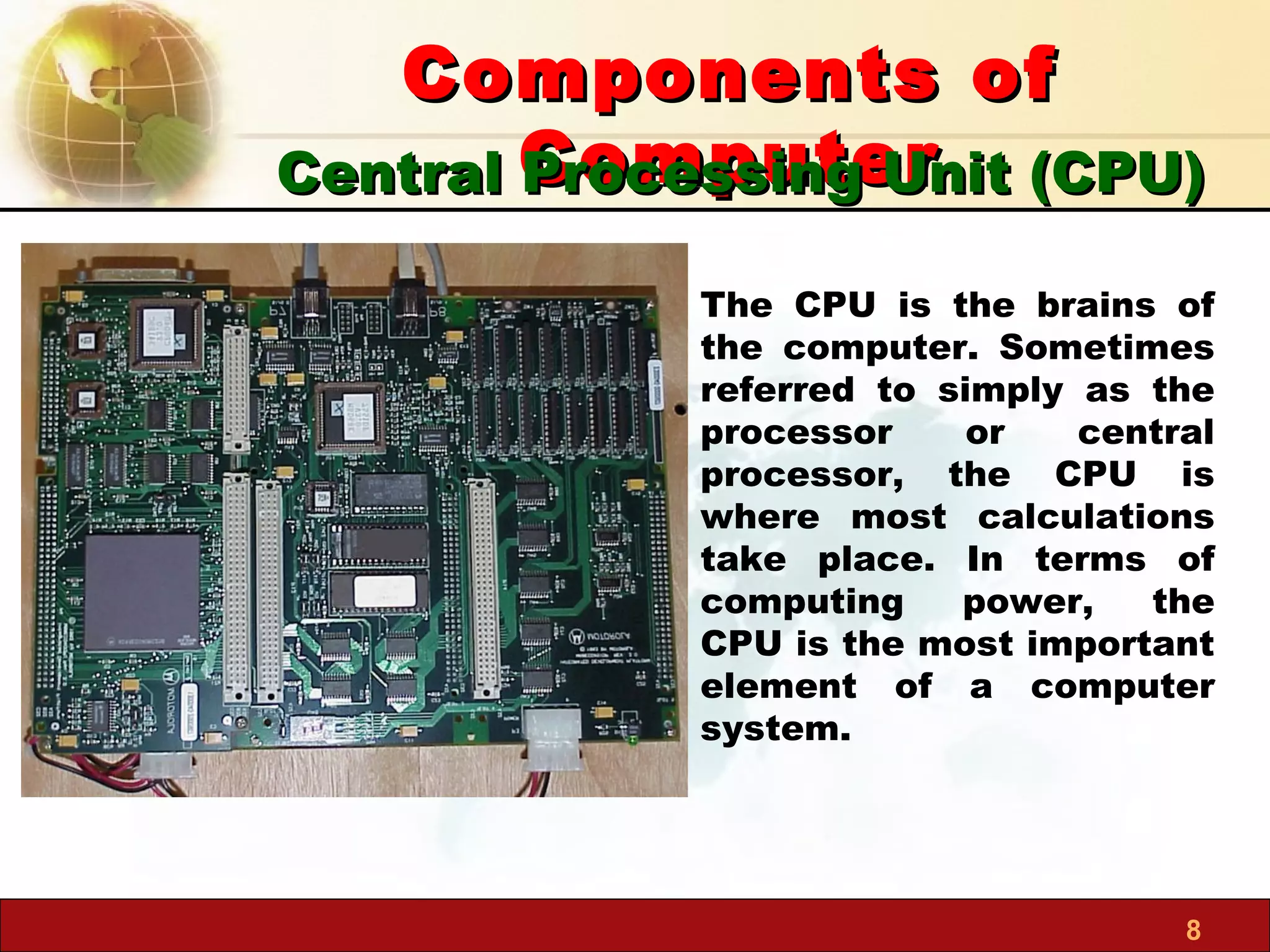 Computer presentation | PPT