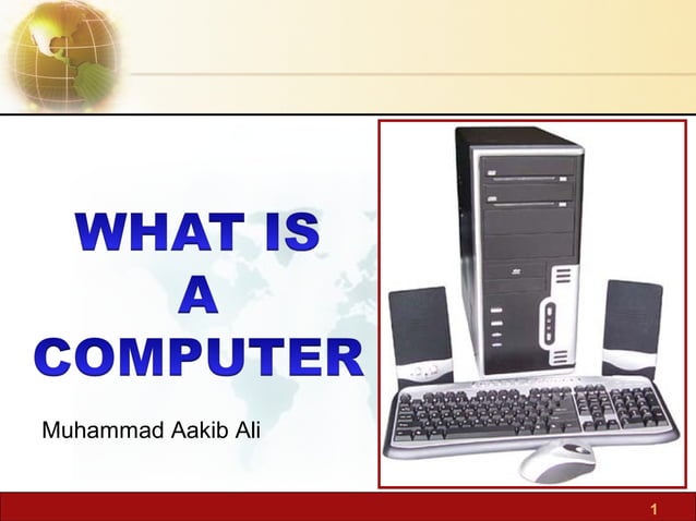 Computer presentation | PPT