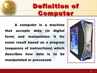 Computer presentation | PPT