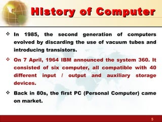 Computer presentation | PPT