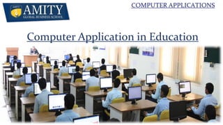 COMPUTER APPLICATIONS IN EDUCATION,GRAPHICS & MULTIMEDIA | PPTX