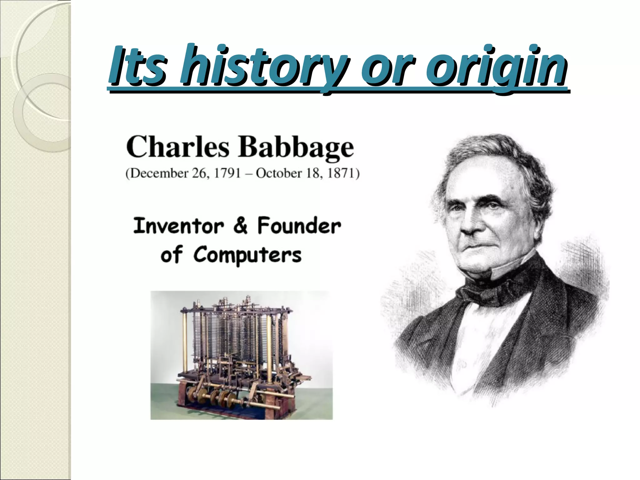 Computer-It's Introduction or Computer System | PPT