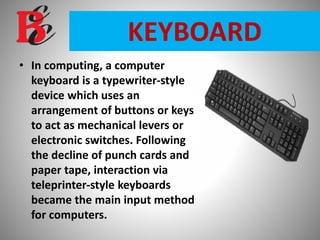Computer presentation | PPTX