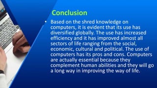 Computer presentation | PPTX