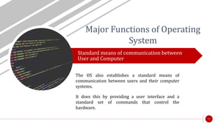 Operating Systems and It's Types | PPT