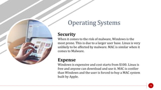 Operating Systems and It's Types | PPT