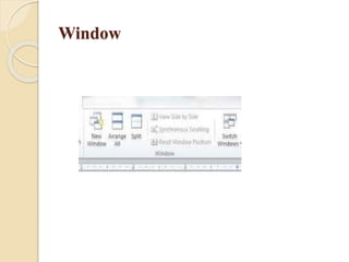 MS Word: View Menu | PPTX