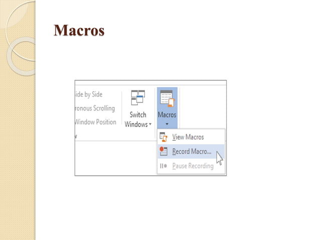 MS Word: View Menu | PPTX | Desktop Publishing | Computer Software and Applications