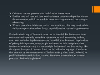 Internet fraud and Common modes of security threats .pptx