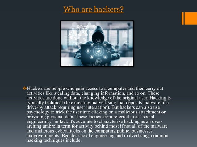 Internet fraud and Common modes of security threats .pptx | Internet ...