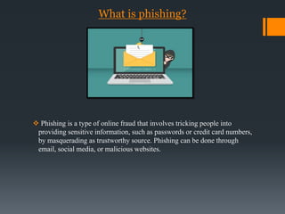 Internet fraud and Common modes of security threats .pptx