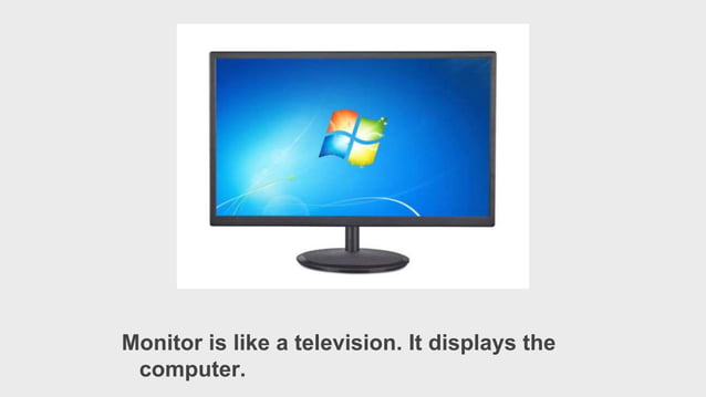Computer presentationdescribing the basic outline of computer ...