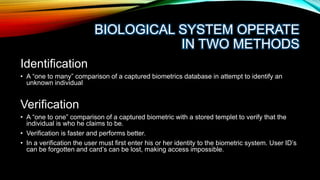 biomatric system | PPTX