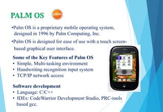 Mobile OS Computer presentation | PPTX | Operating Systems | Computer Software and Applications