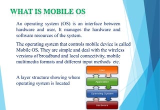 Mobile OS Computer presentation | PPTX | Operating Systems | Computer Software and Applications