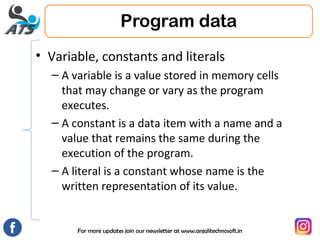 Computer Program- Introduction, characteristics and stages | PPT
