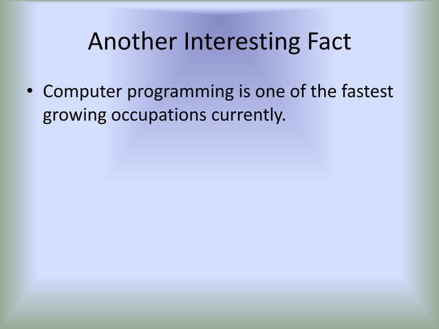 Computer Programmer | PPT