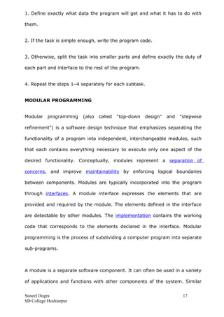 Computer programming | DOC