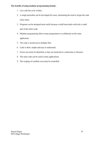 Computer programming | DOC