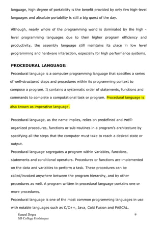 Computer programming | DOC