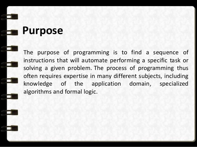 Computer programming